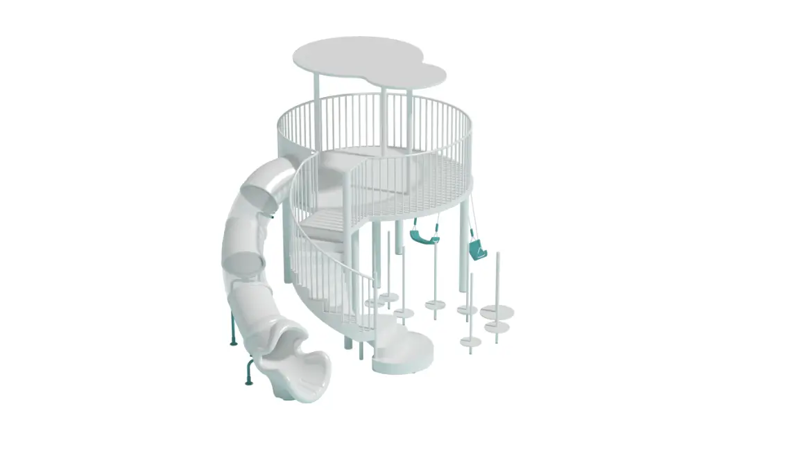 Single Circular Platform